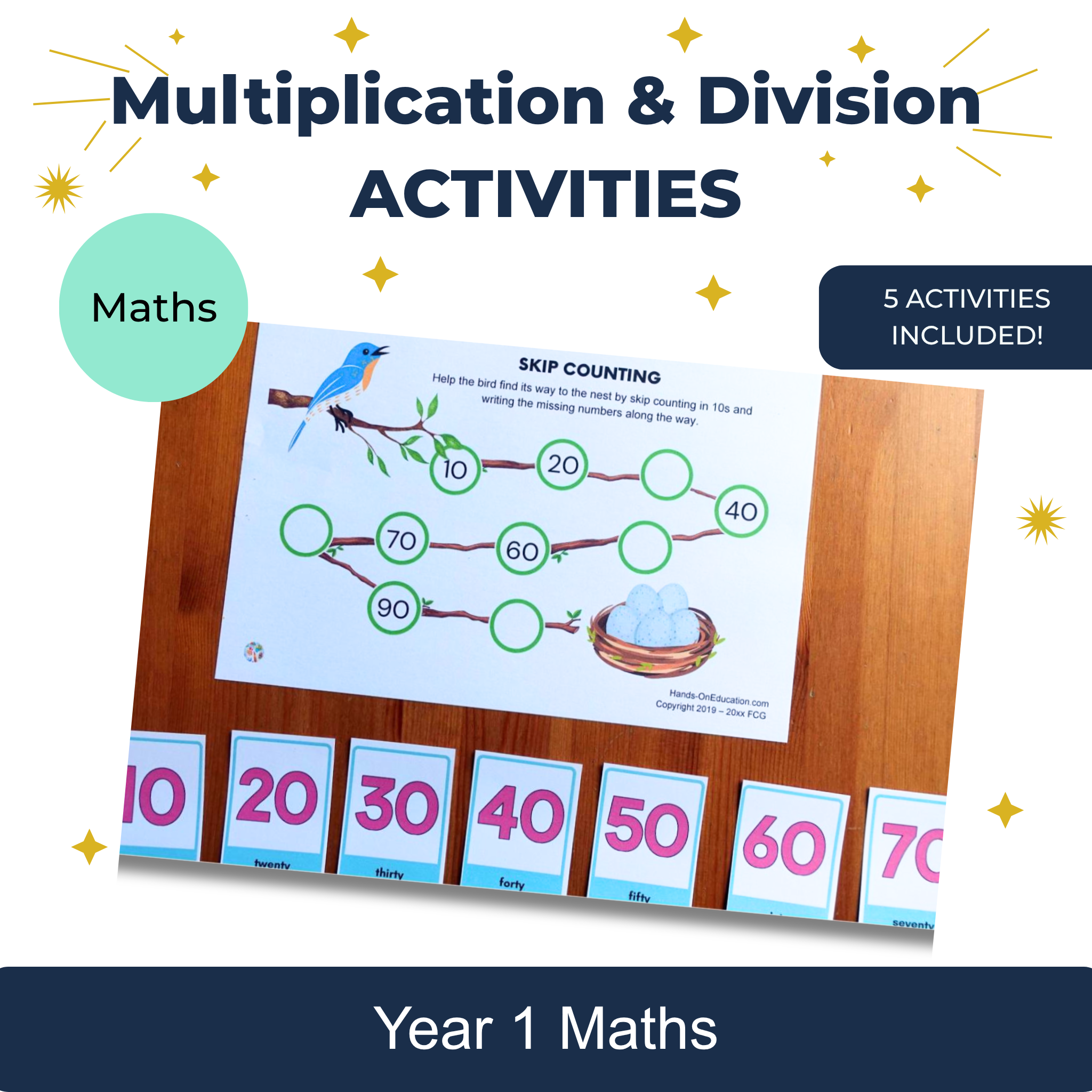 Year 1 Multiplication & Division Activities | KS1 Primary Maths Pack ...