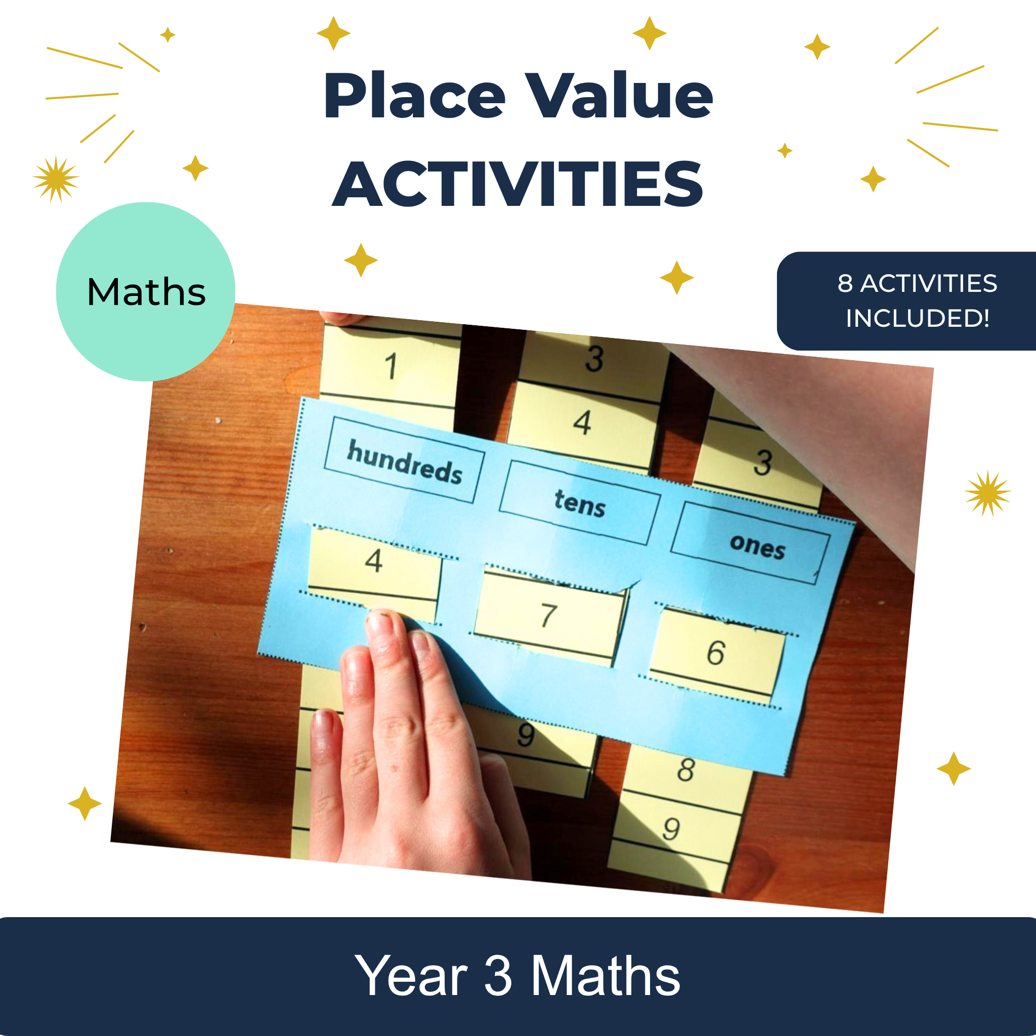 Year 3 Place Value Activities | KS2 Maths Place Value Pack | Hands-On ...