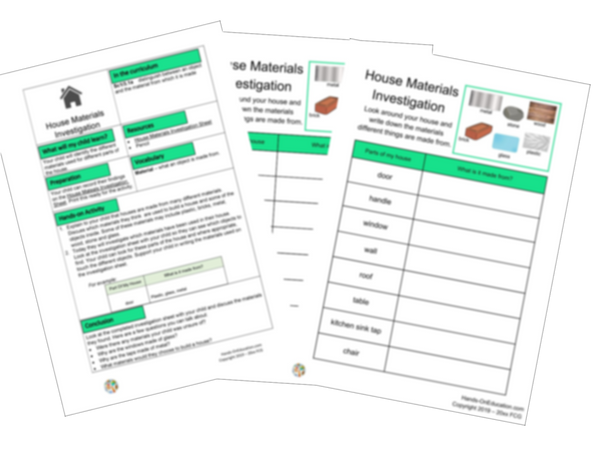 KS1 Building Houses Activities | Primary Topics | Hands-On Education