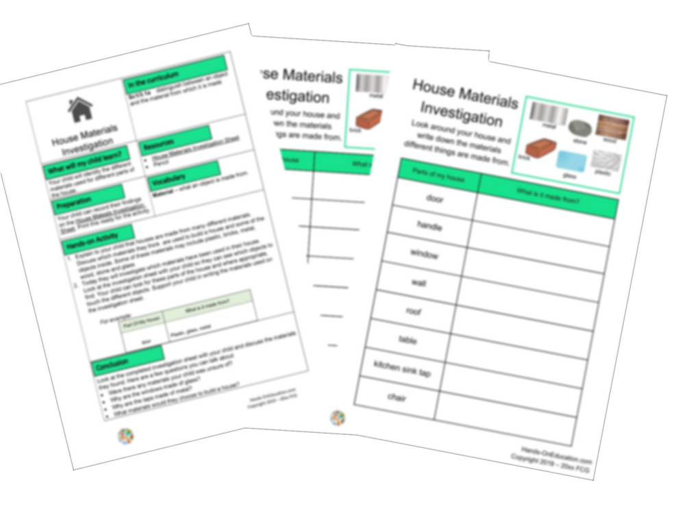 KS1 Building Houses Activities | Primary Topics | Hands-On Education