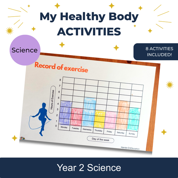 KS1 Mis actividades para un cuerpo saludable | Educación práctica ...