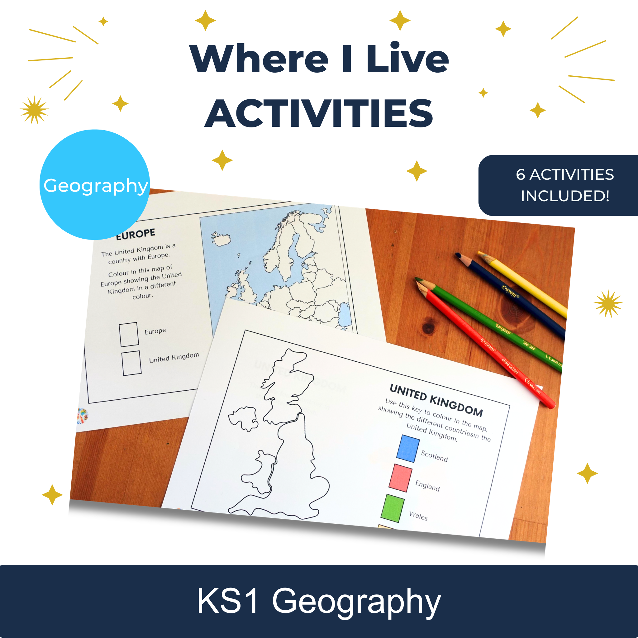KS1 Where I Live Activities | Local Area Geography Pack | Hands-On ...